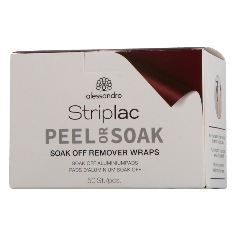 Alessandro Striplac Peel Or Soak Off Remover Wraps kopen | Deloox.nl