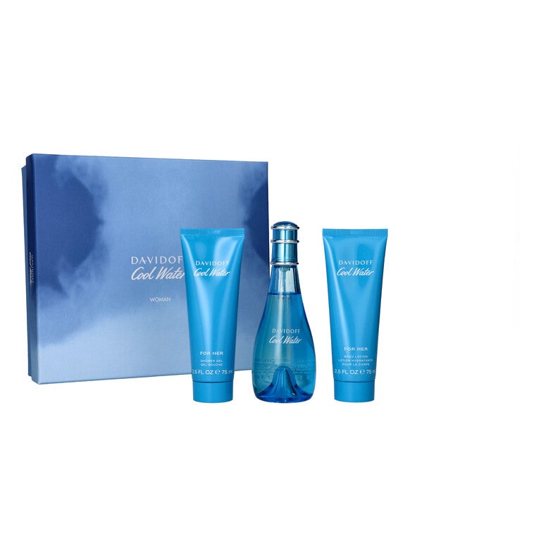 Davidoff Cool Water Woman Gave sæt | Deloox.dk