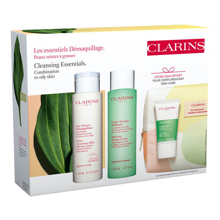 Clarins Cleansing Essentials Set Combination to Oily Skin | Deloox.se