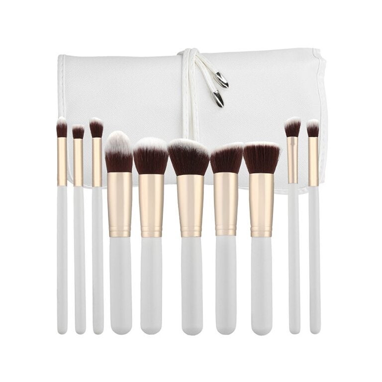 MIMO Kabuki Brush set 10 pieces | Deloox.com