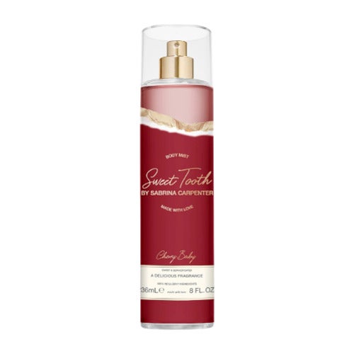 Sabrina Carpenter Sweet Tooth Cherry Baby Body Mist | Deloox.com